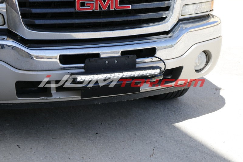 No Modification Needed for License Plate Mounted LED Light Bar ...