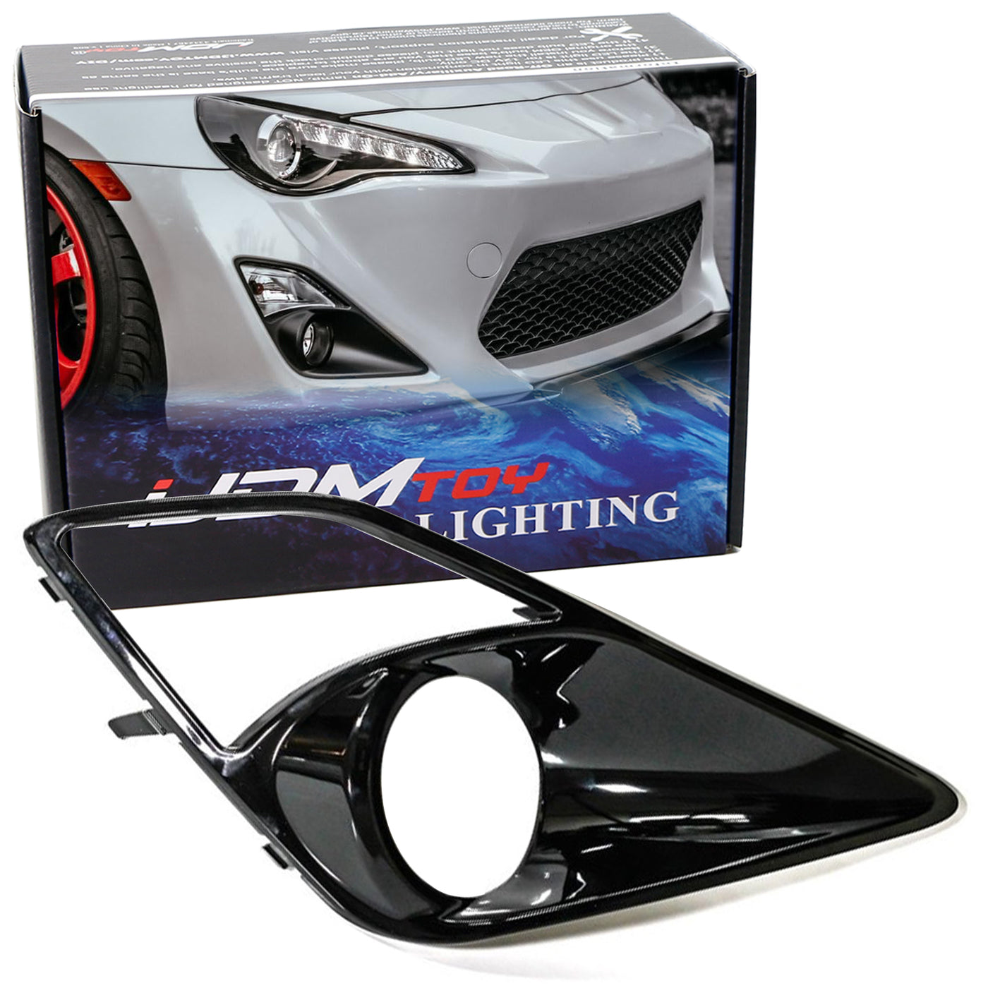 One Piece RH Passenger Side OE-Spec Fog Lamp Bezel Cover For 2013-2016 ...