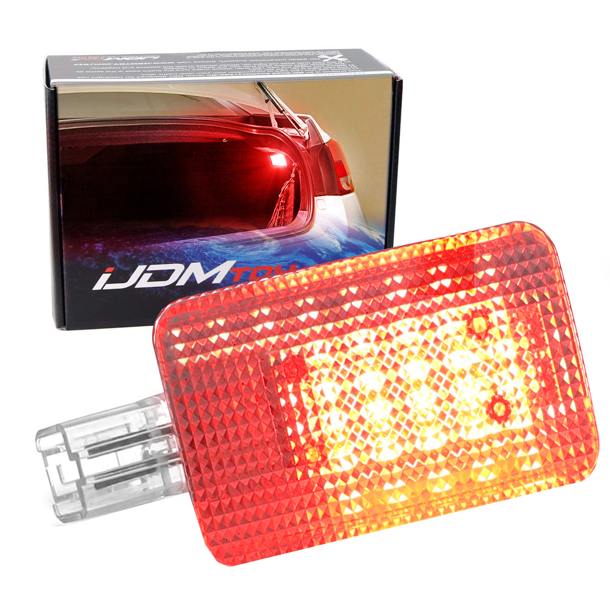 (1) 2W High Power Blue Full LED Trunk Cargo Area Light Assembly For Le ...