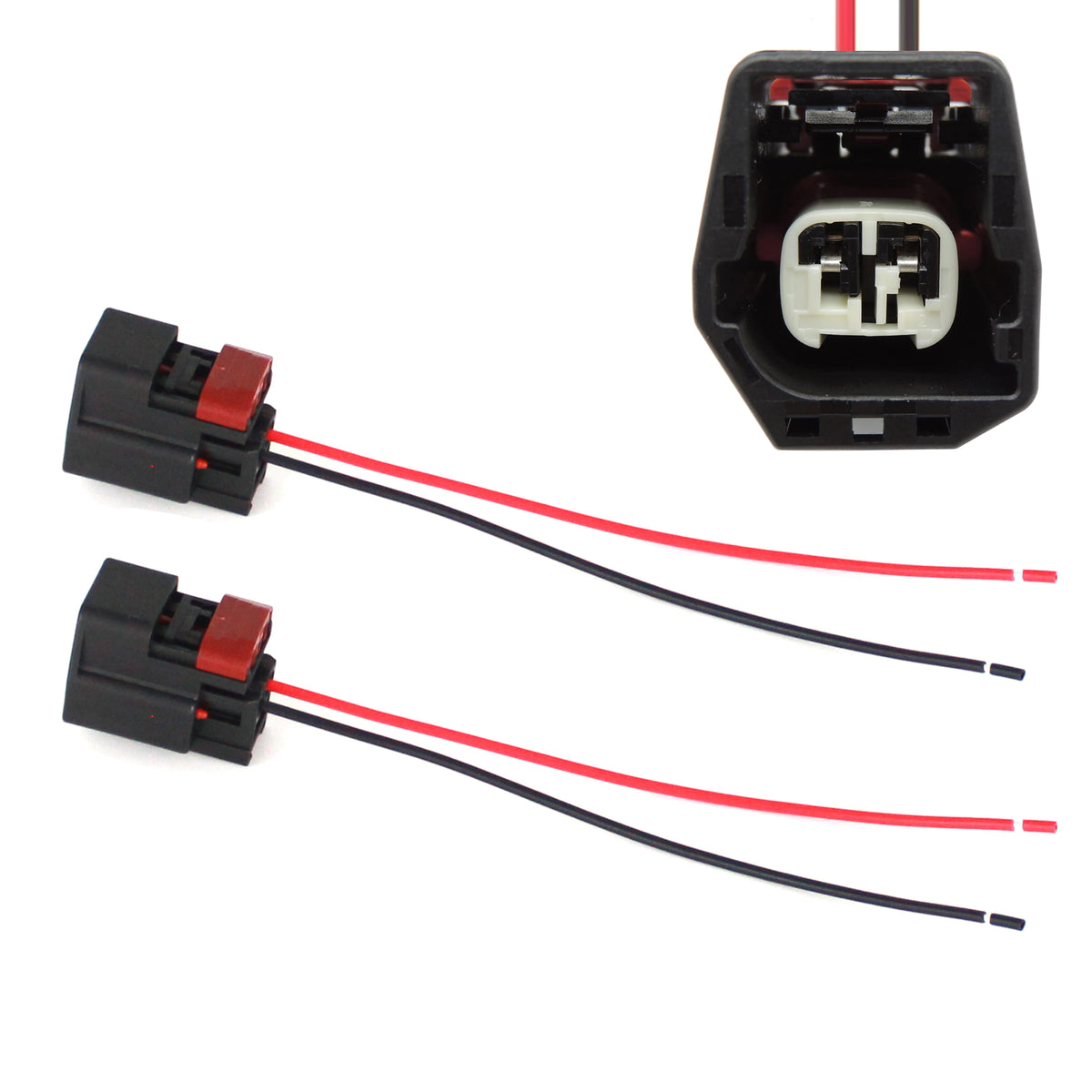 2) ABS Wheel Speed Sensor Connector Wiring Pigtails For Dodge RAM Dura ...