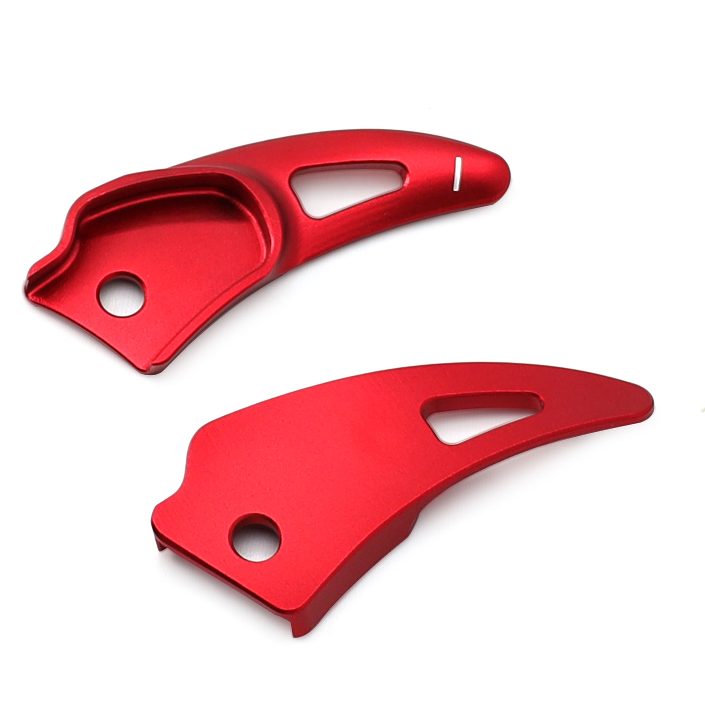 Red Larger Aluminum Paddle Shifters For Challenger Charger Durango SRT ...