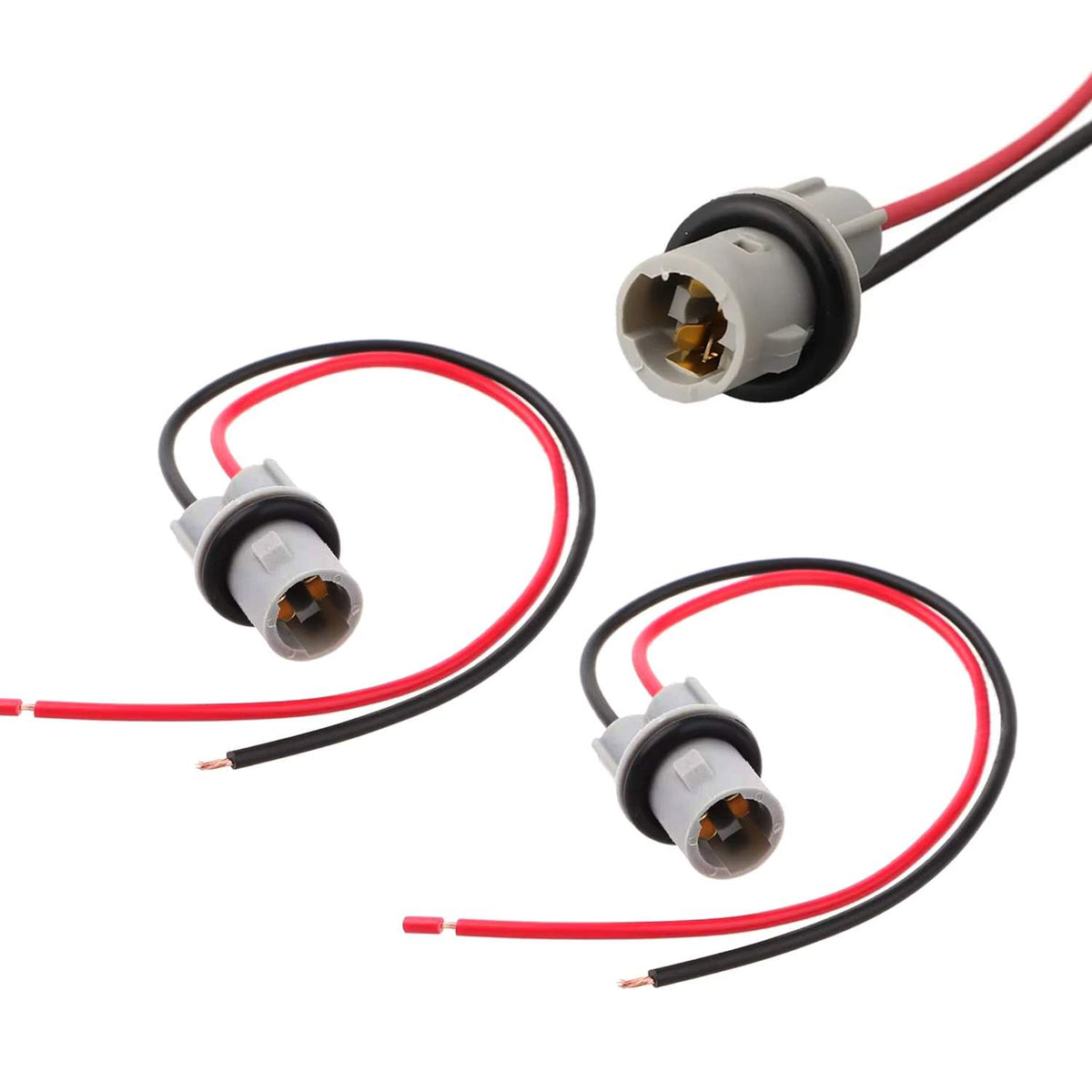 A0005400966 2pin W5W Female Bulb Holder Sockets w/ Pre-Wire Harness Fo ...