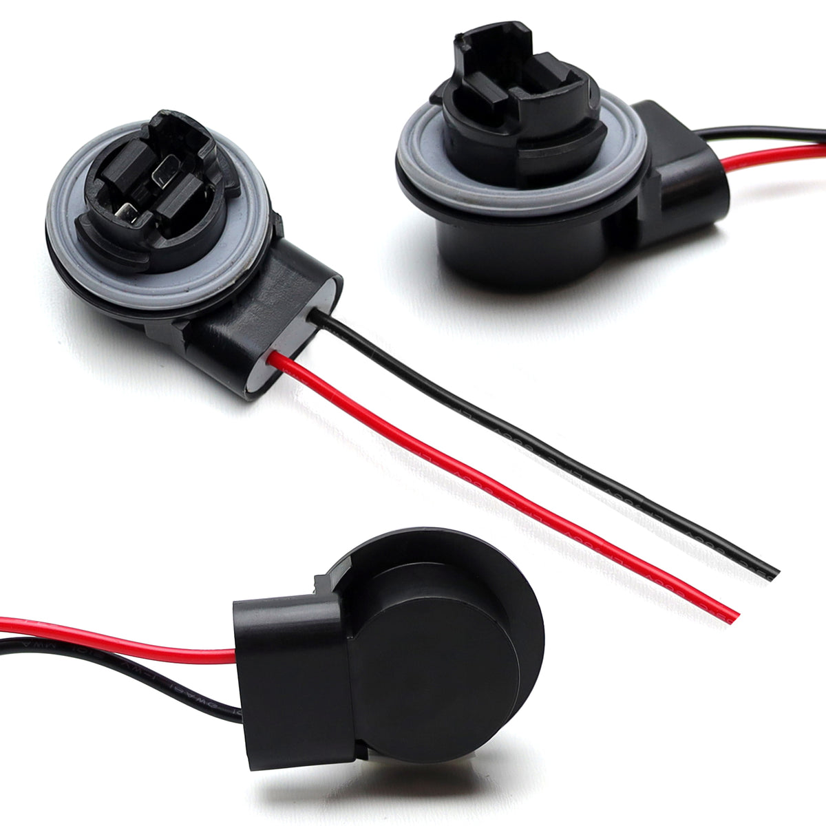 3156 2-Tab Socket w/ Pre-Wire Harness For Repair, Replacement, Install ...