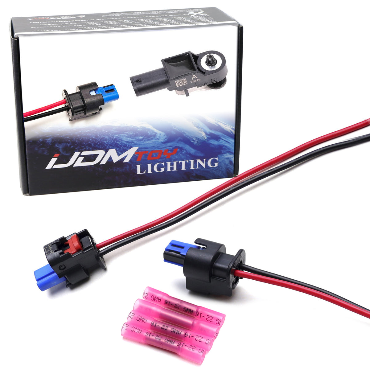 5" Socket Pigtails For GM Body Crash Sensor, Keyless Antenna, Tailgate ...