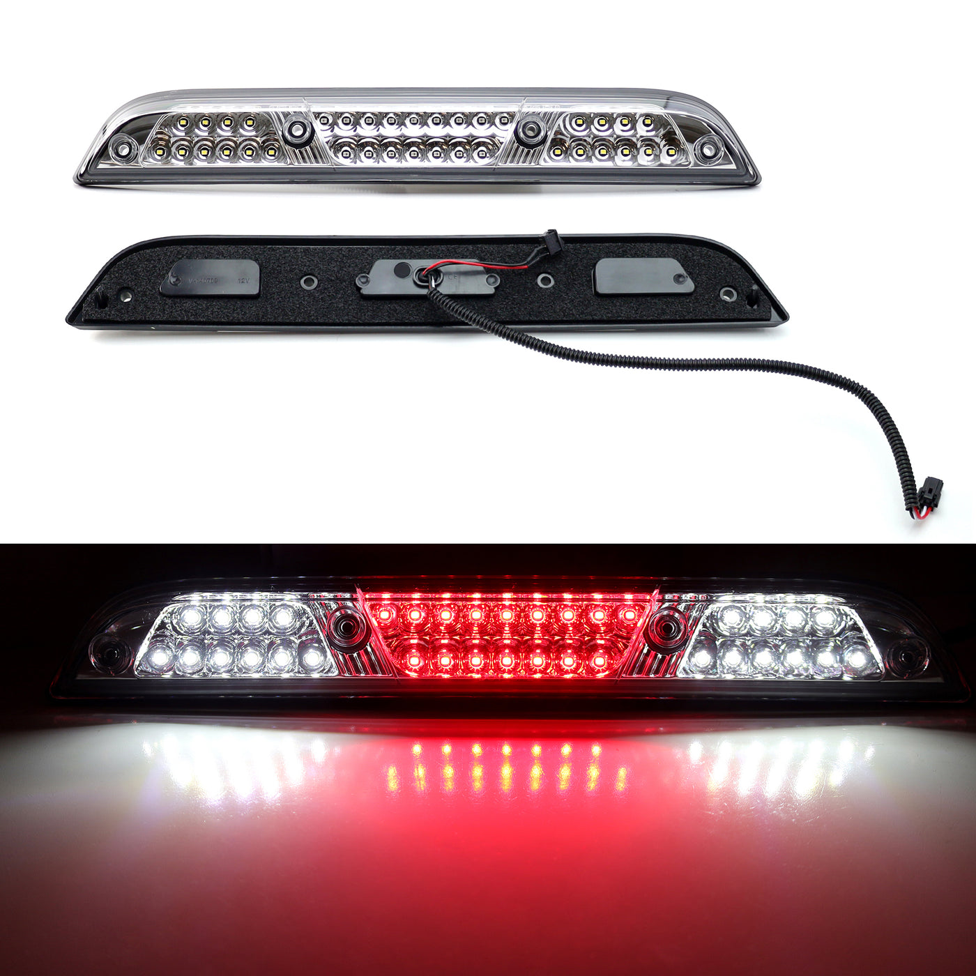 Raptor Style F1 Strobe LED High Mount 3rd Brake Light For 15-20 F150 F — iJDMTOY.com