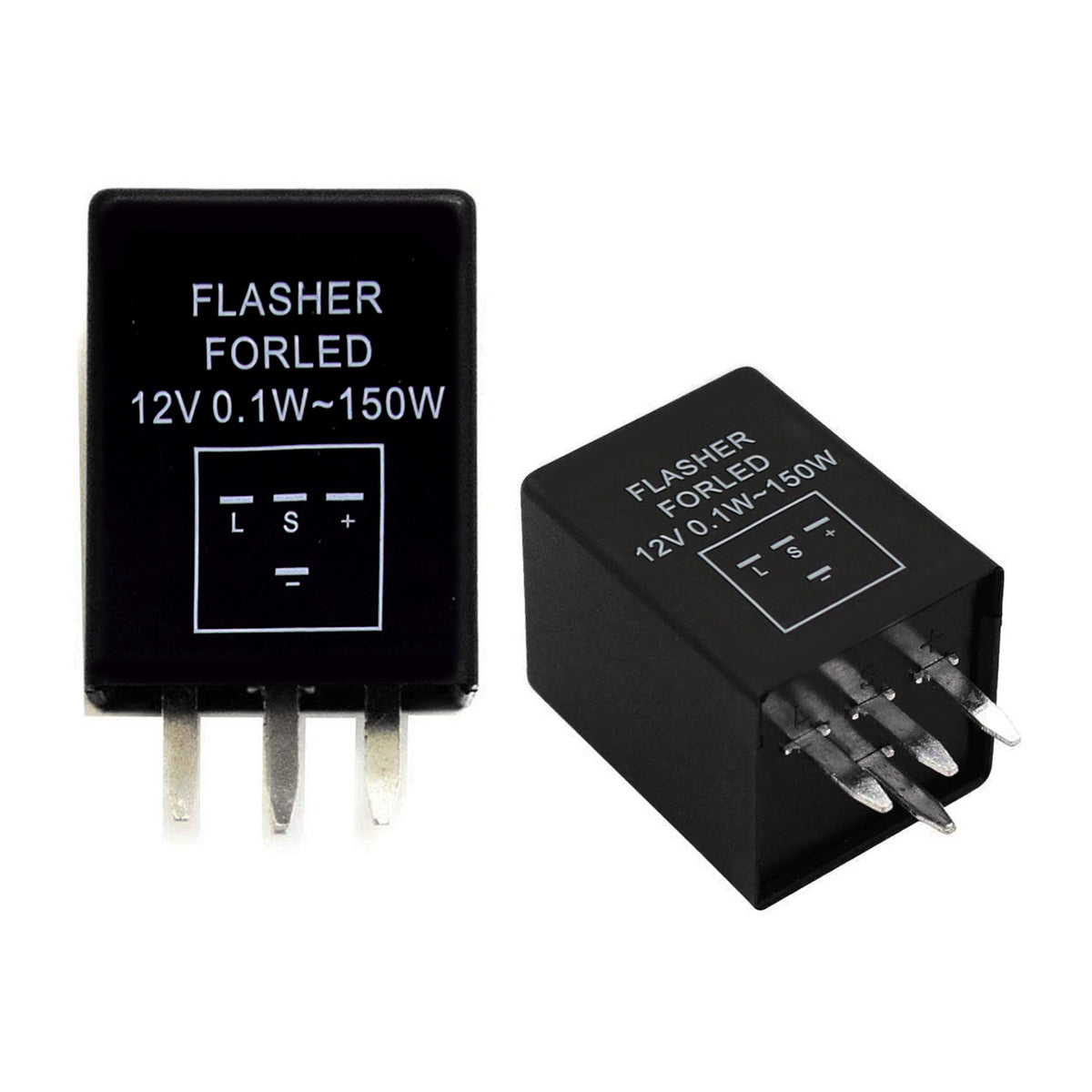 4-Pin EP29 EP29N LED Flasher Relay Fix For LED Turn Signal Lamps Hyper ...