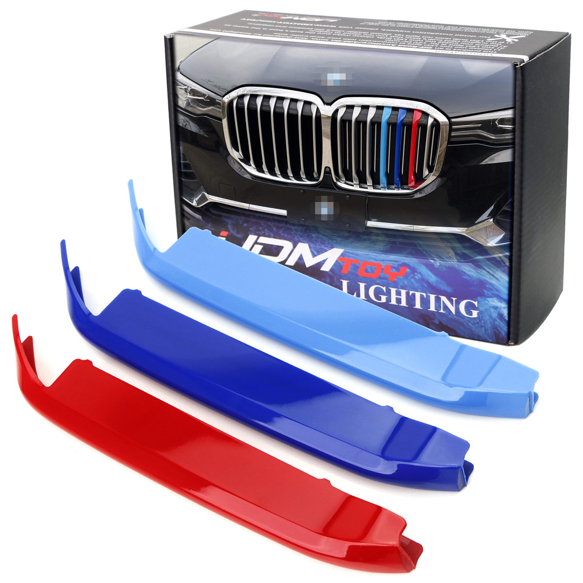 ///M-Color Grille Insert Trims For 2018-2021 BMW G07 X7 w/ 7 Beam Kidn ...