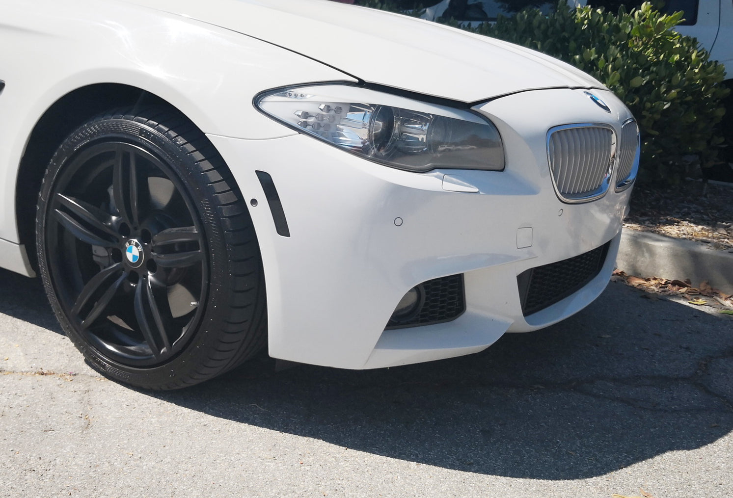 Smoked Lens Front Bumper Wheel Arch Side Markers For 11-16 BMW F10/F11 ...