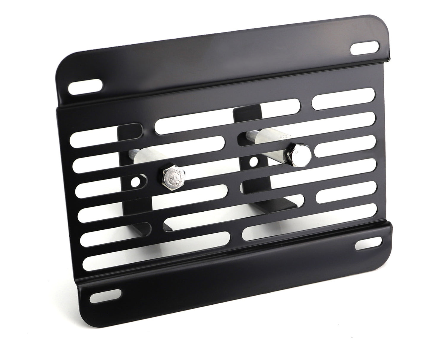 No Drill Grille Mesh Mount License Plate Relocation Kit For WK2 Grand ...