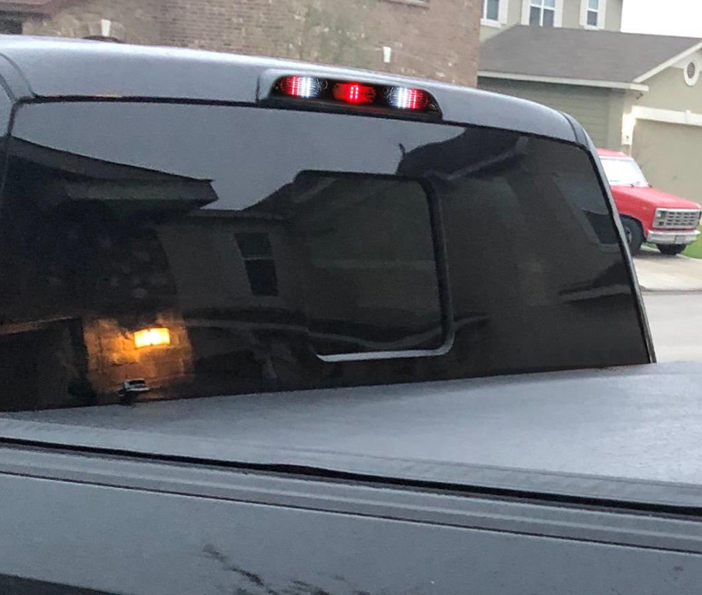 Semi-Clear Raptor Style LED High Mount 3rd Brake Light For Ford F150 F ...