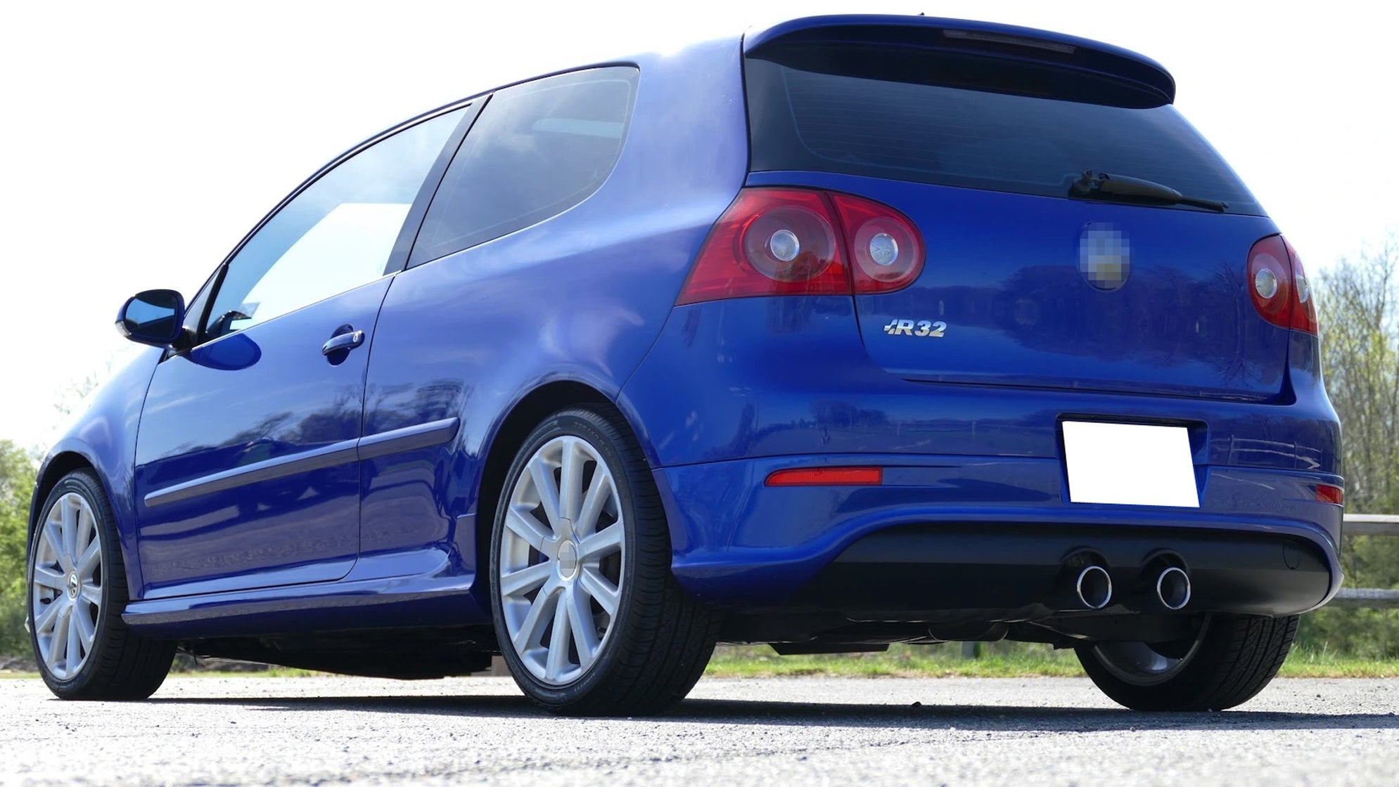 Blackout Smoke Lens LED Spoiler Lid 3rd Brake Lamp For VW 05-09 MK5 Go ...