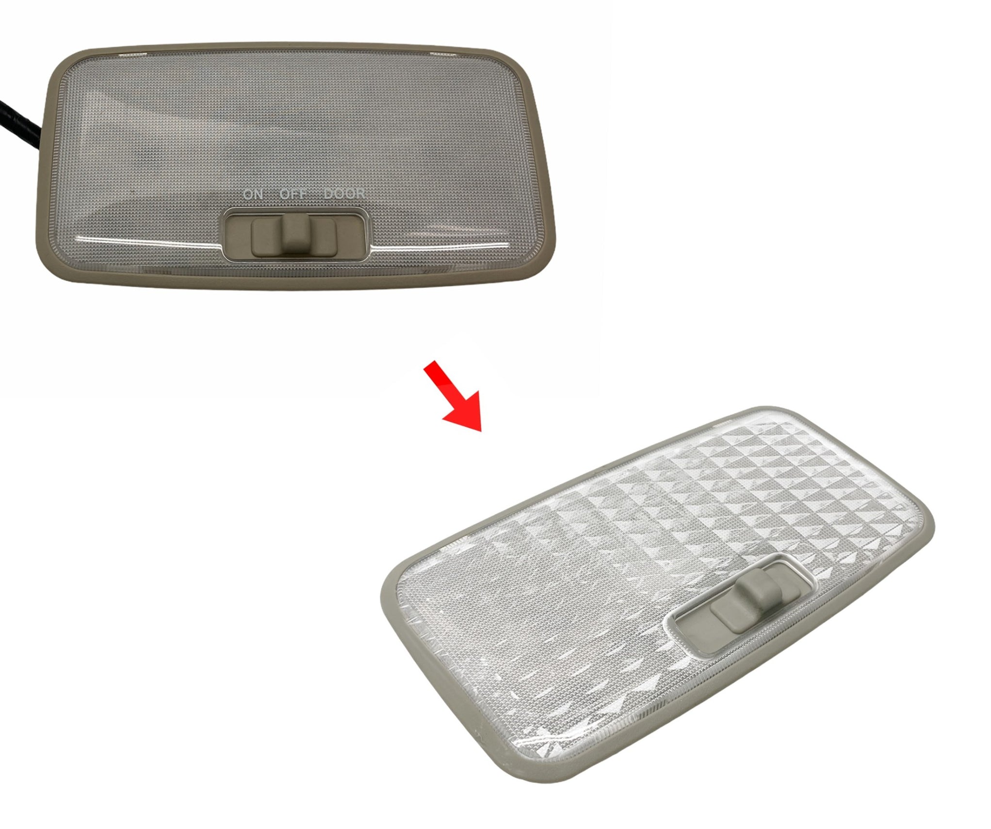JDM Crystal Diamond Dome Light Cover Lens For Toyota RAV4 Camry Prius — iJDMTOY.com