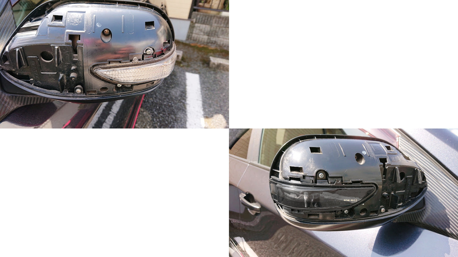 Smoke Lens Sequential LED Side Mirror Lights For Subaru Impreza Forest ...