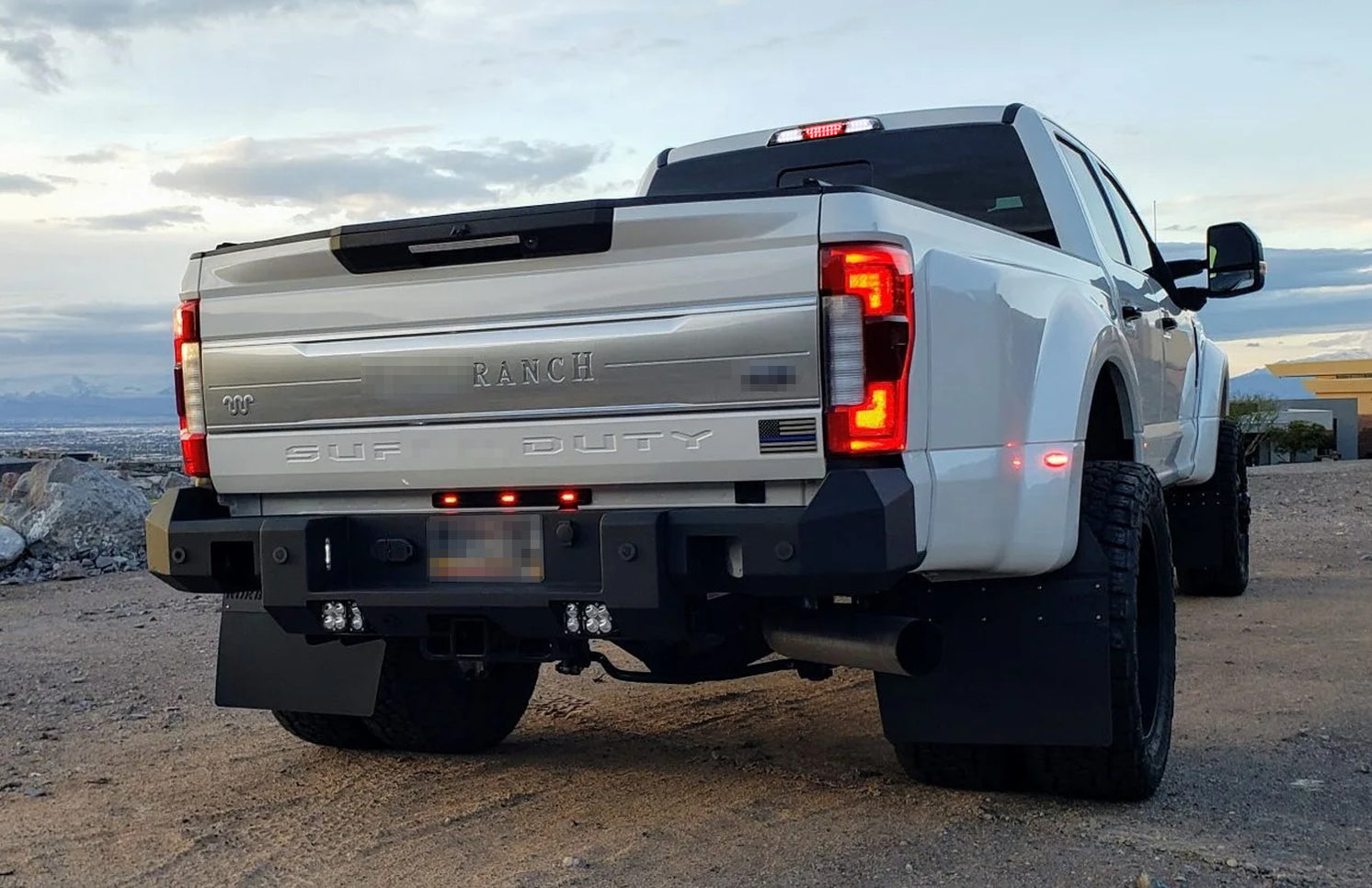 Clear/Red F1 Strobe LED High Mount 3rd Brake Light For 2015-20 F150, F — iJDMTOY.com