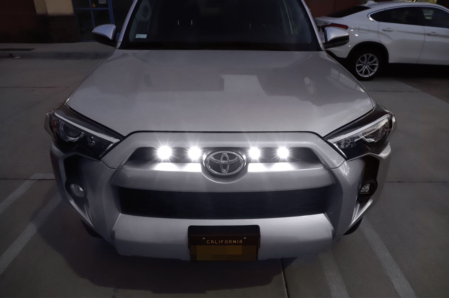 4pc Raptor Style 3W White LED Grille Lights For Toyota FJ Cruiser 4Run ...