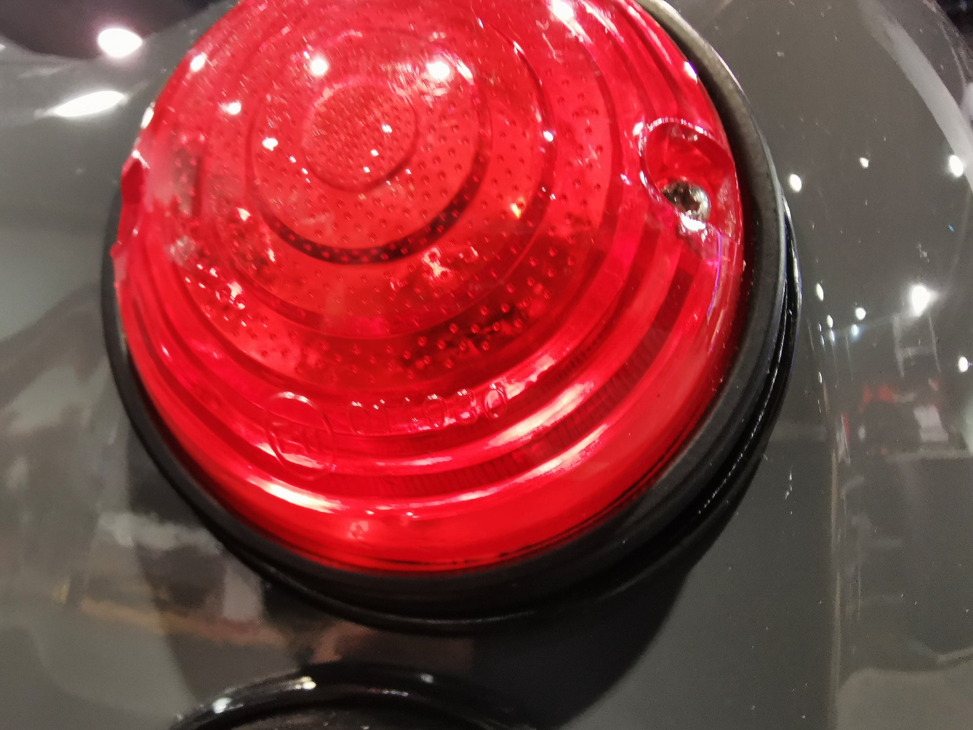 Flush Mount Red Lens Red LED Taillight, Brake/Signal Lamps For Classic ...