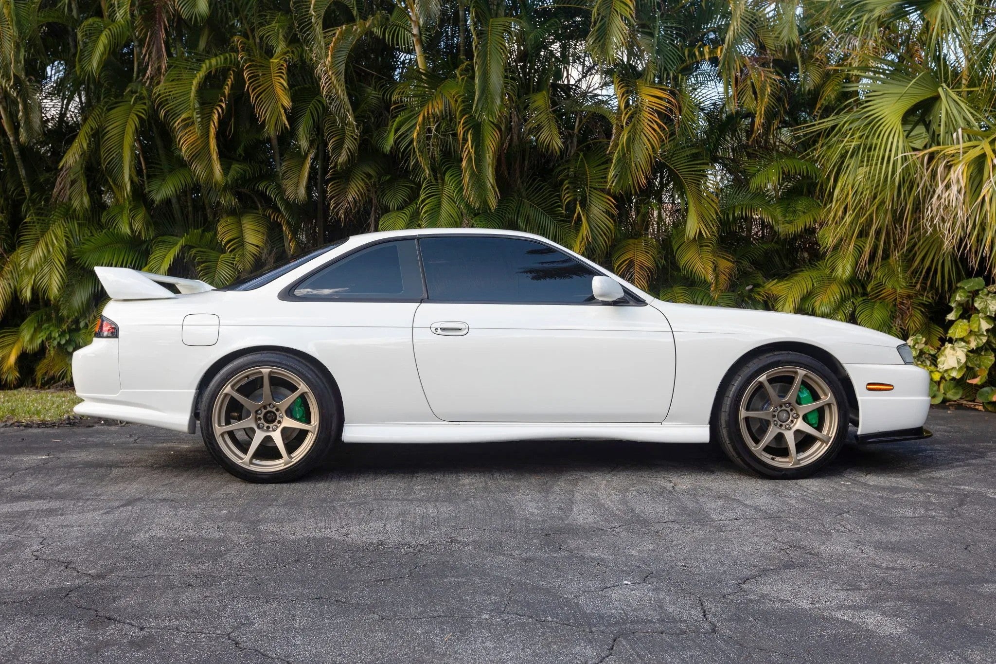 JDM Smoke Amber Full LED Strip Front Side Marker For Nissan Silvia S14 — iJDMTOY.com