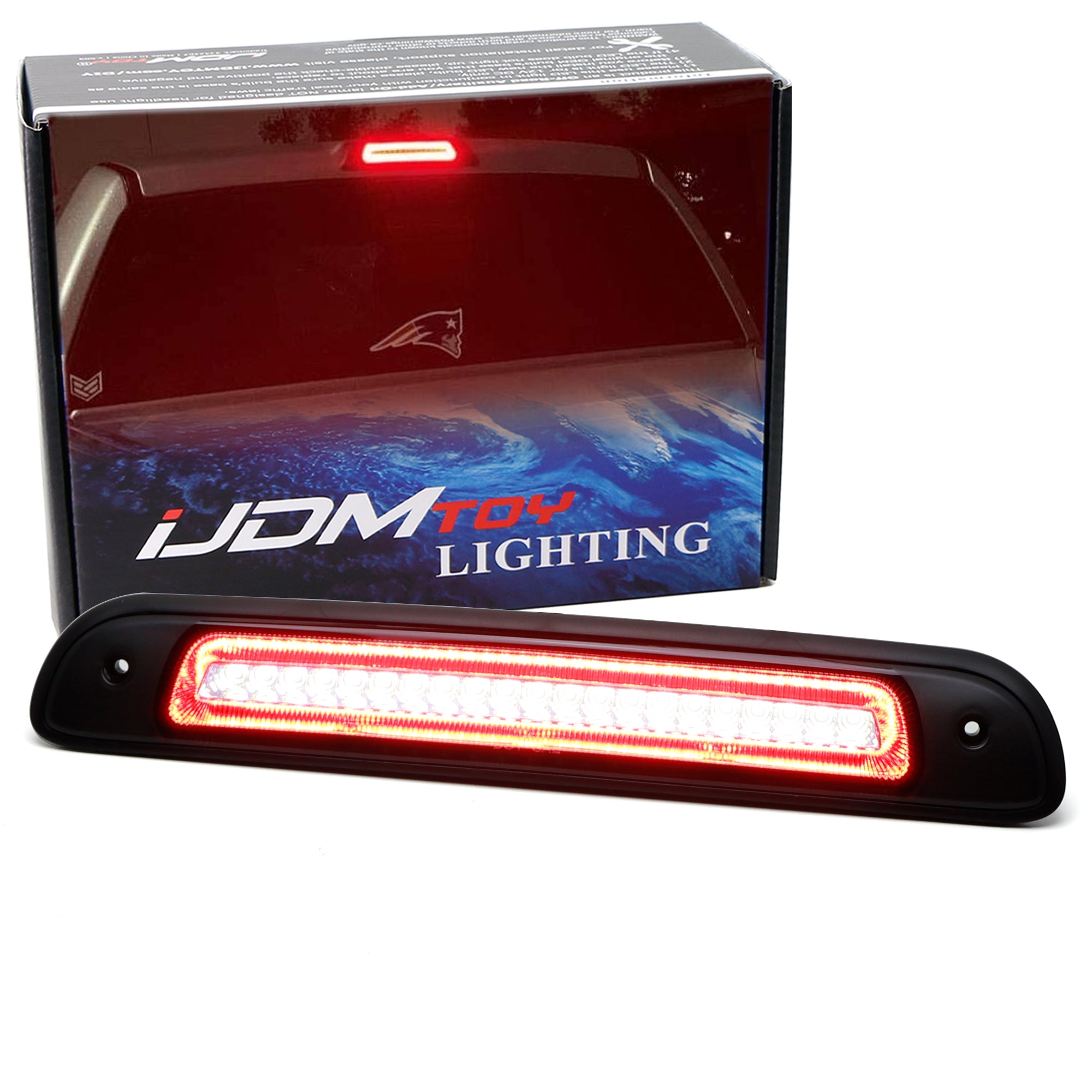 Dark Red Lens F1 Strobe LED High Mount 3rd Brake Light For 2000-06 Toy — iJDMTOY.com