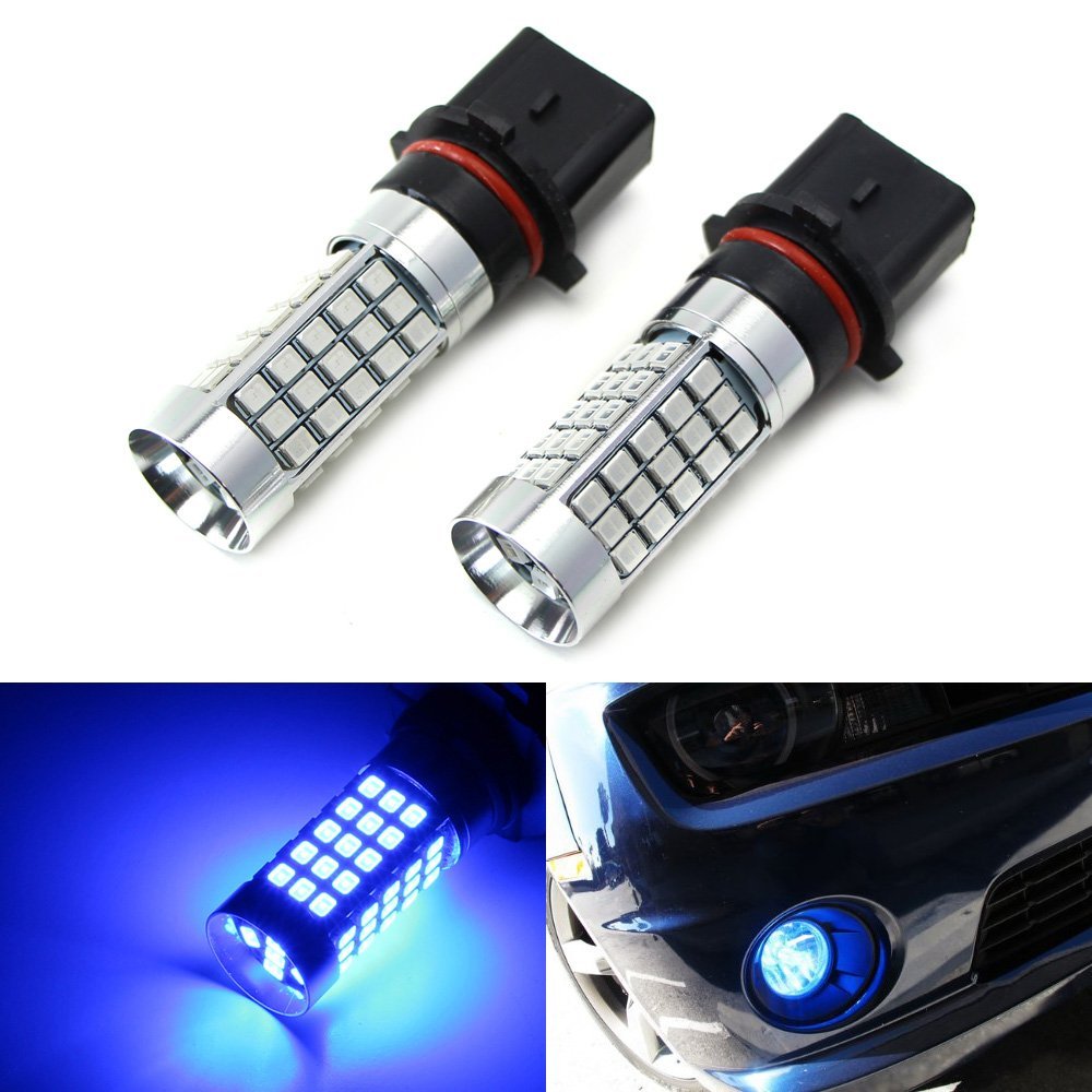 5W High Power Deep Blue 69-SMD P13W LED Daytime Fog Light Bulbs For Ch ...