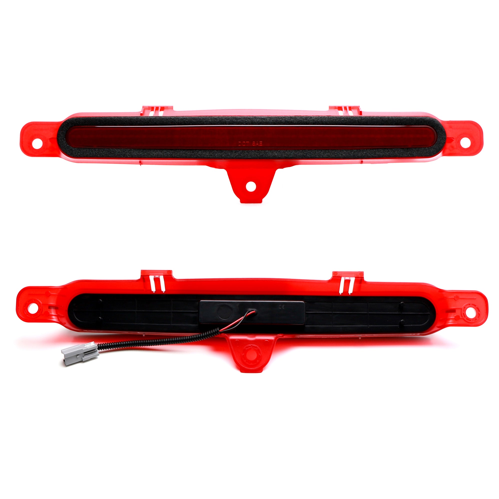 Dark Red Lens Full LED Trunk Lid/Spoiler Third Brake Light For 2010-20 — iJDMTOY.com