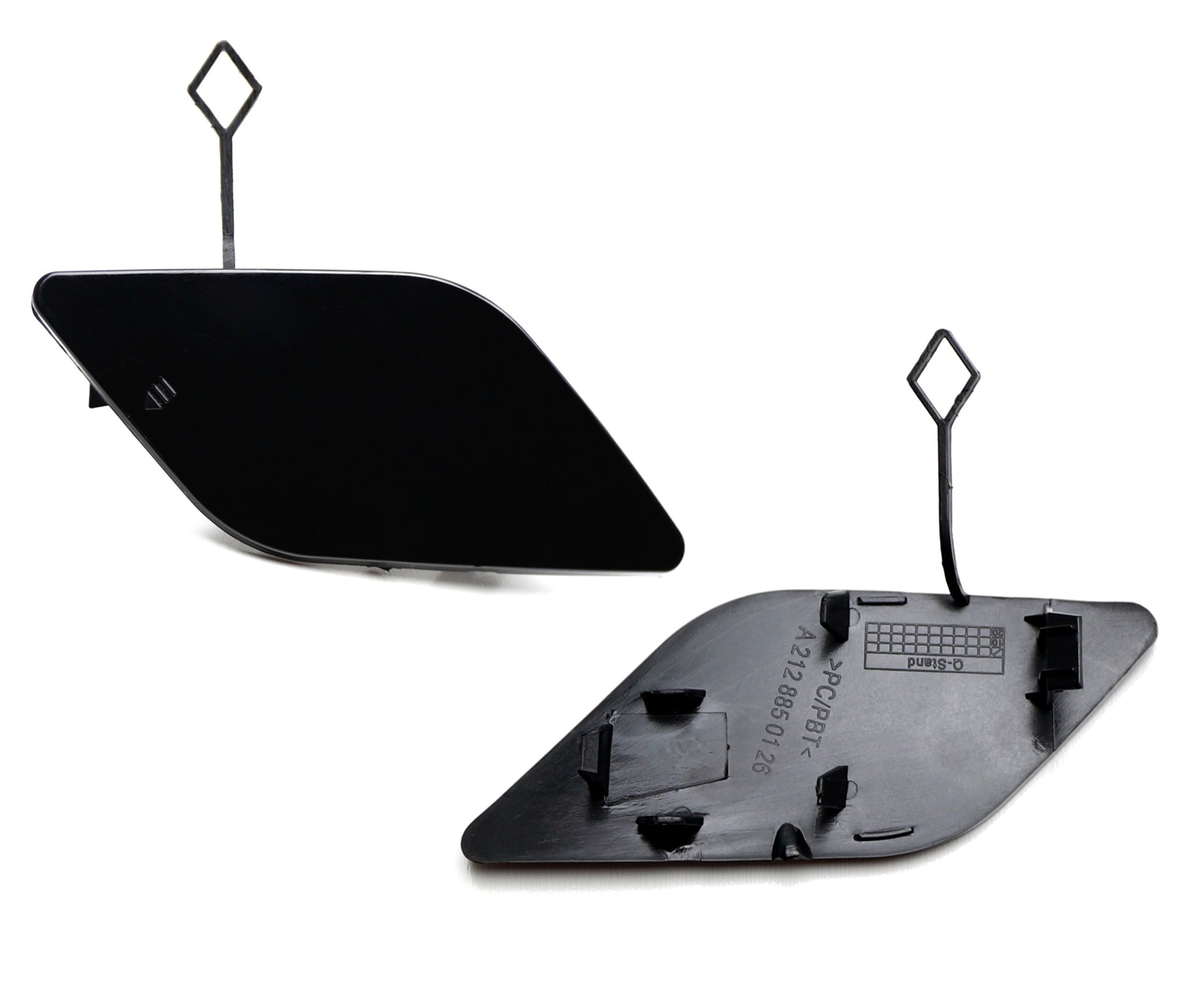 Primed/Unpainted Front Bumper Tow Eye Hook Cap Cover For Benz 2009-12 ...