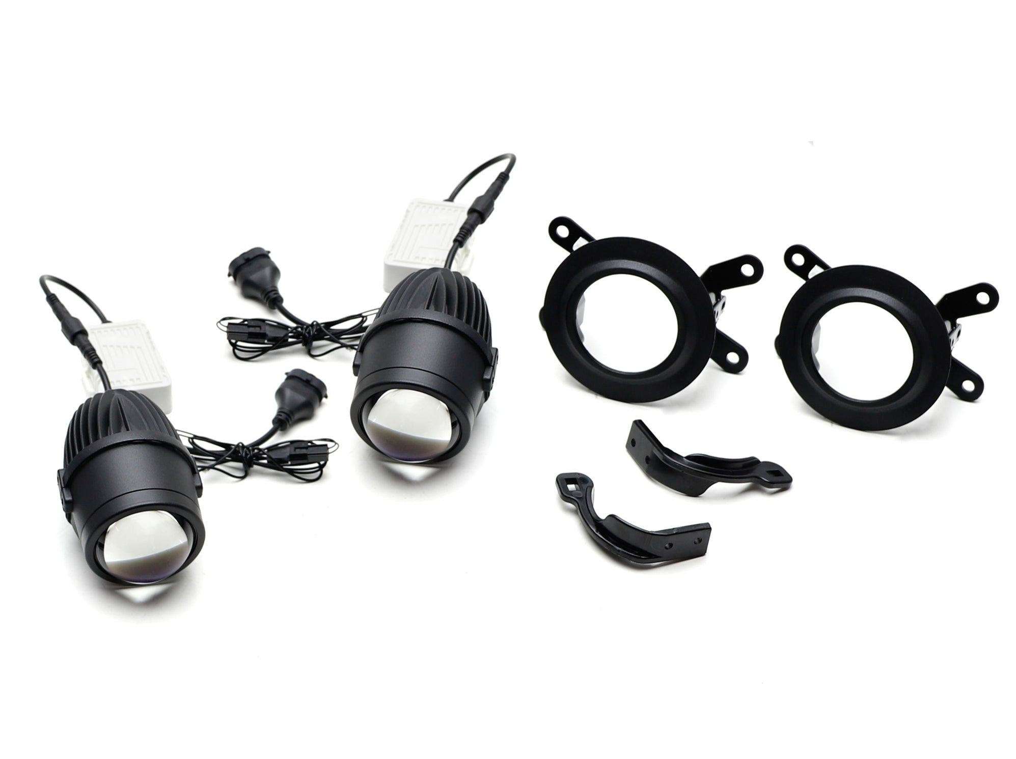 OE-Replace Xenon White 24W High Power LED Projector Fog Light Lamps w ...