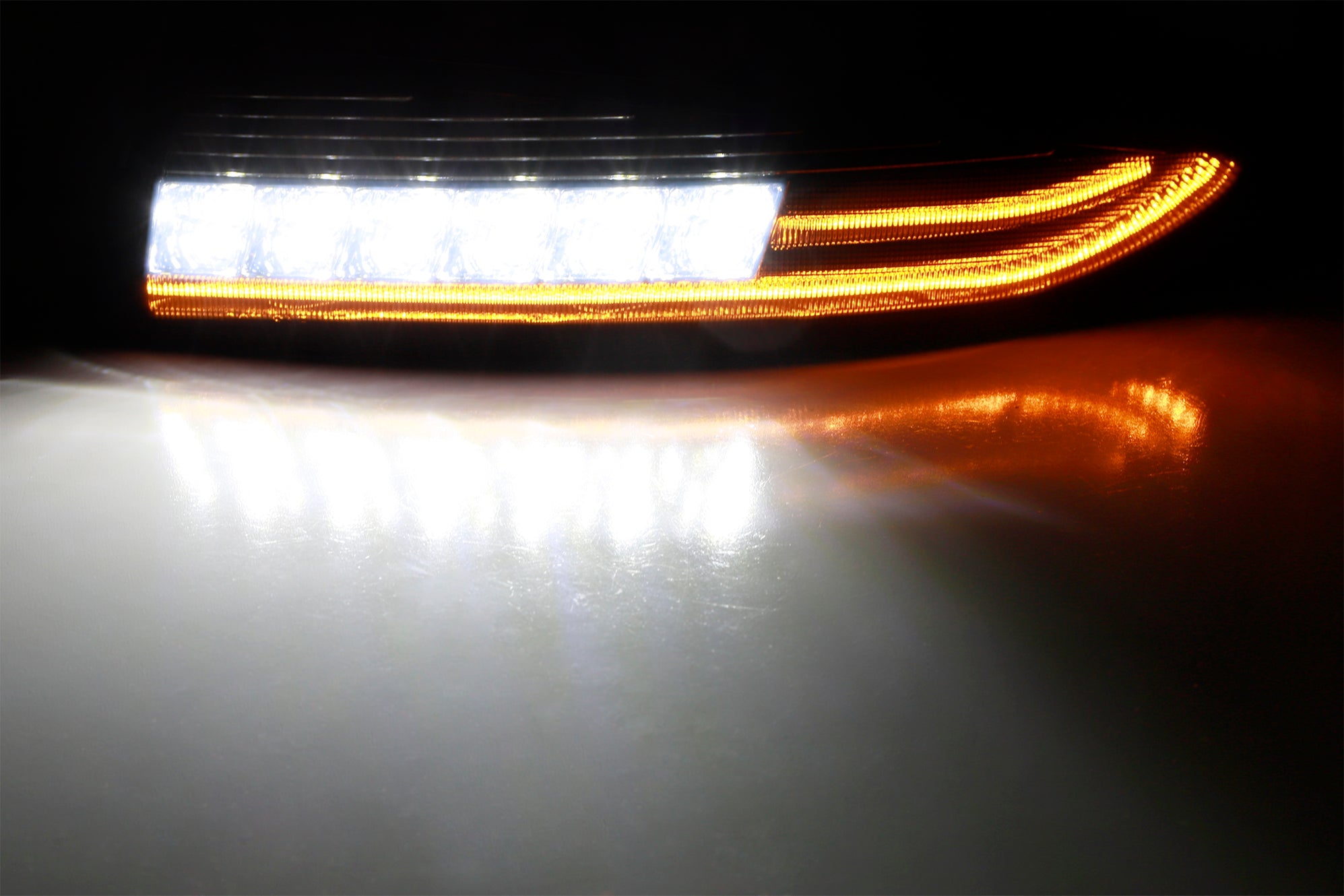Smoked Lens LED DRL/Front Sequential Turn Signal Lights For 1993-02 Ch ...