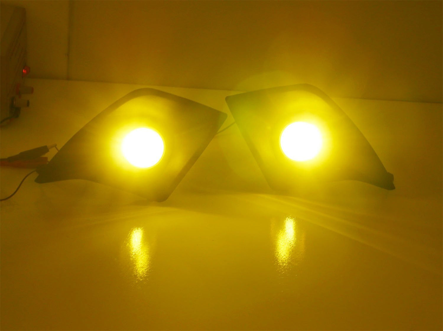 Direct Fit JDM 15W Projector Yellow LED Fog Light Kit For 14-16 Lexus ...