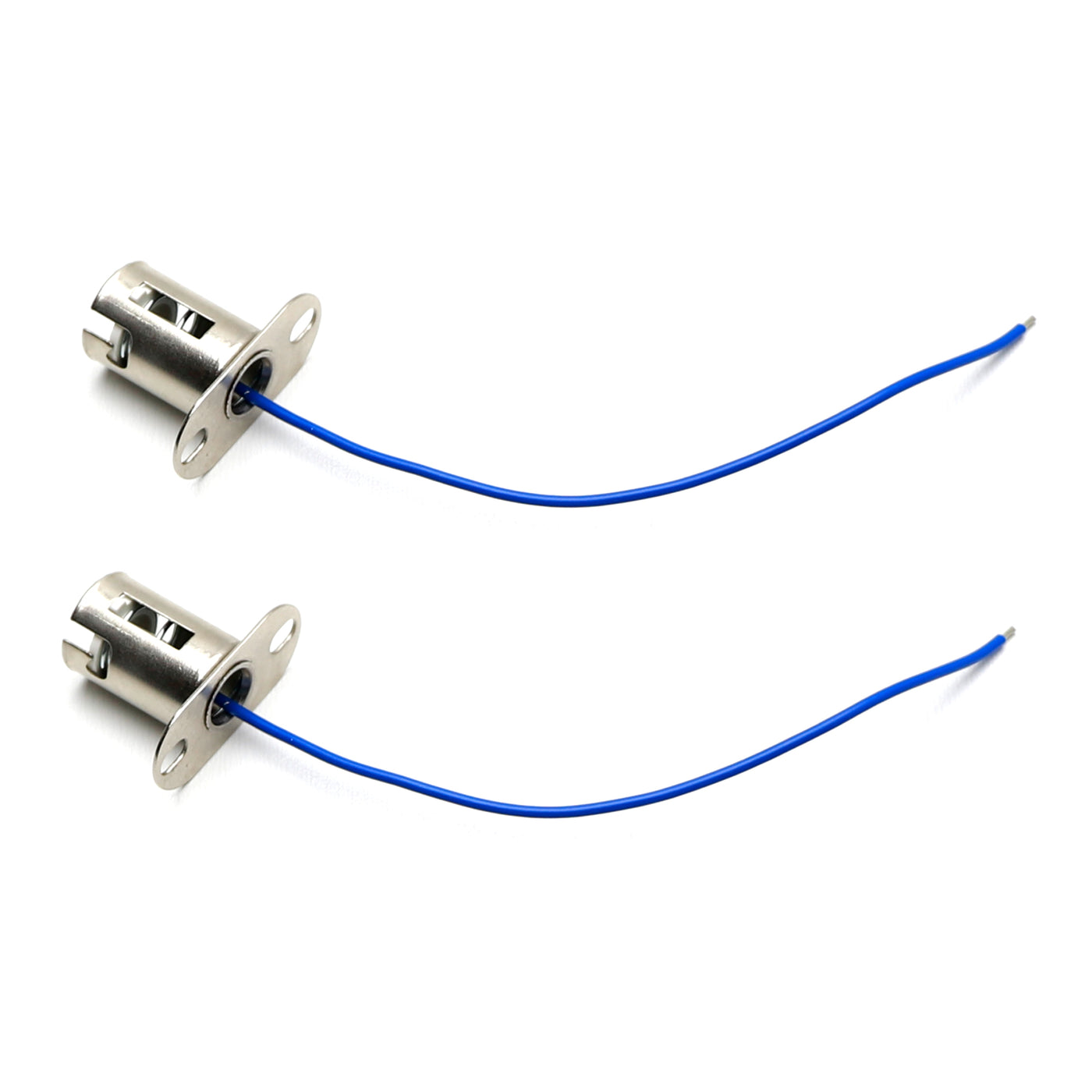 1156 Metal Socket w/ Flush Mount Base & Pigtail Wiring For Car Lightin ...
