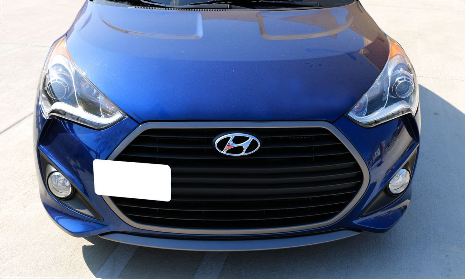 Front Bumper Tow Hook License Plate Mounting Bracket Holder For Hyunda ...