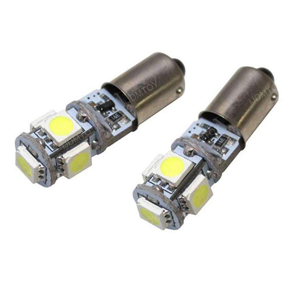 Blue BA9 Bayonet LED Replacement Bulbs For Interior Map Rearding or Do ...