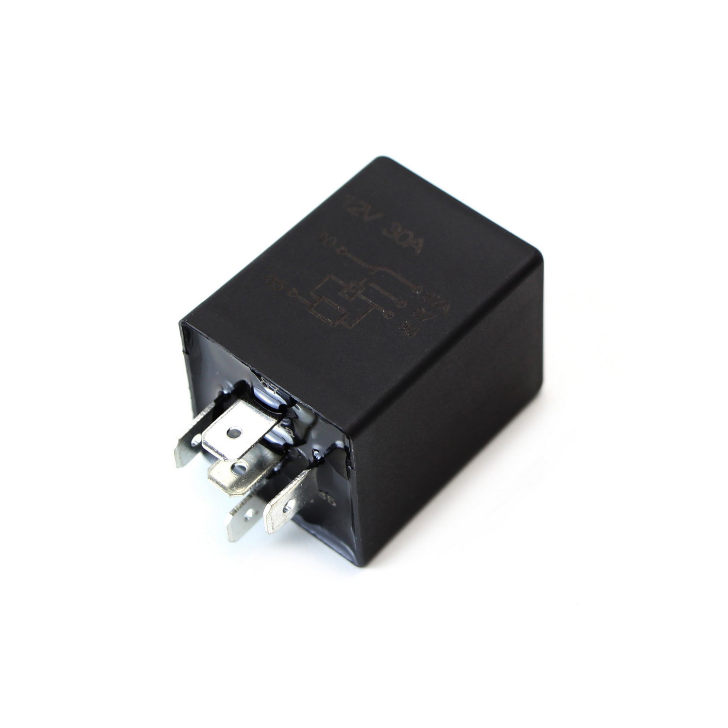 10-Second Time Delay Relay 5-Pin SPDT 12V 30A, Perfect For Automotive ...