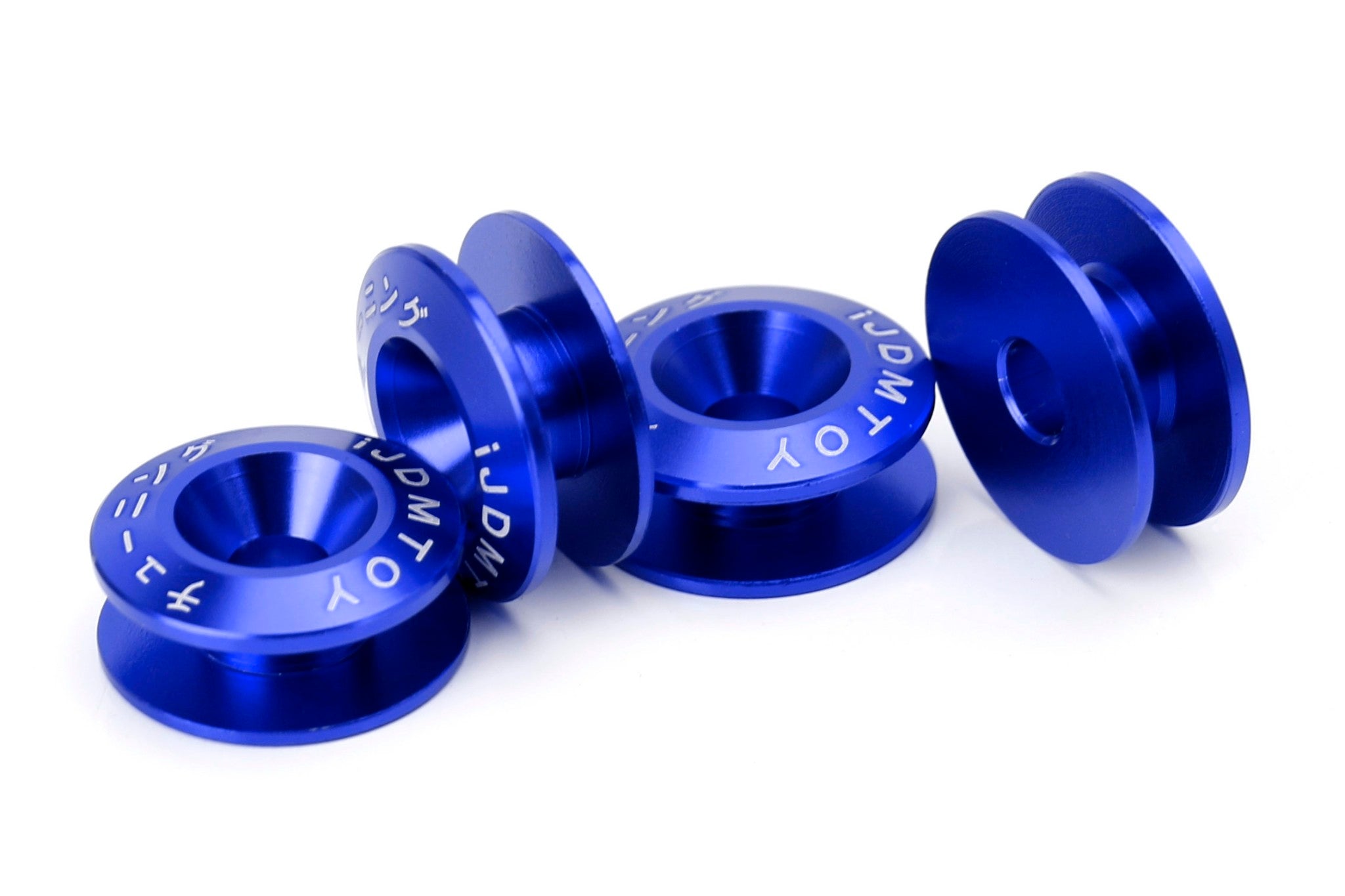 Blue JDM Quick Release Fasteners For Car Bumpers Trunk Fender Hatch Li ...