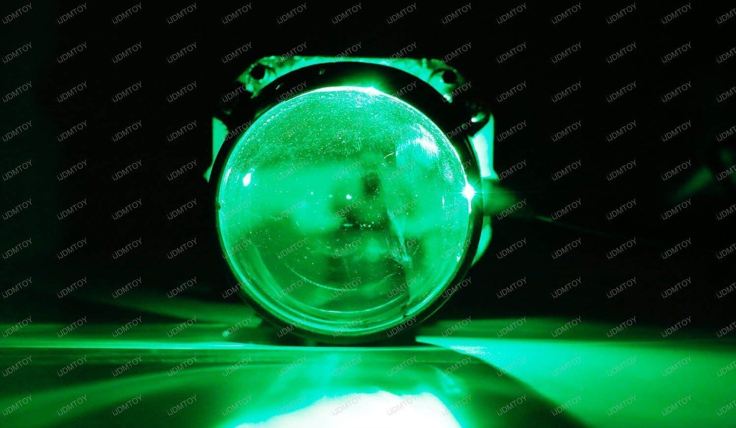Mini 3.0" H1 Bi-Xenon HID Projector Lens + RGB LED Kit For Custom Head ...