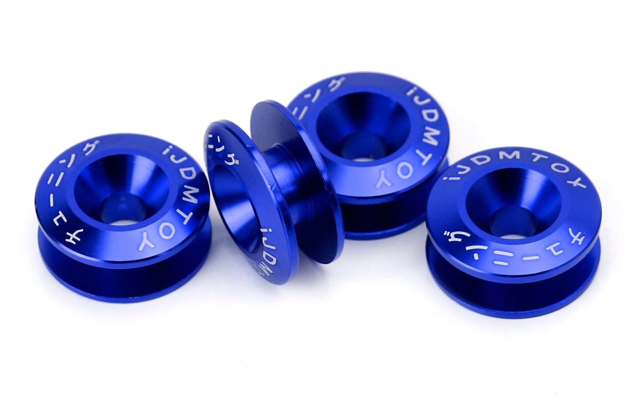 Blue JDM Quick Release Fasteners For Car Bumpers Trunk Fender Hatch Li ...
