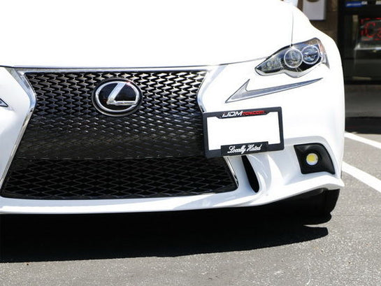 Flush Design Front Bumper Tow Hook License Plate Mount Bracket For Lex ...