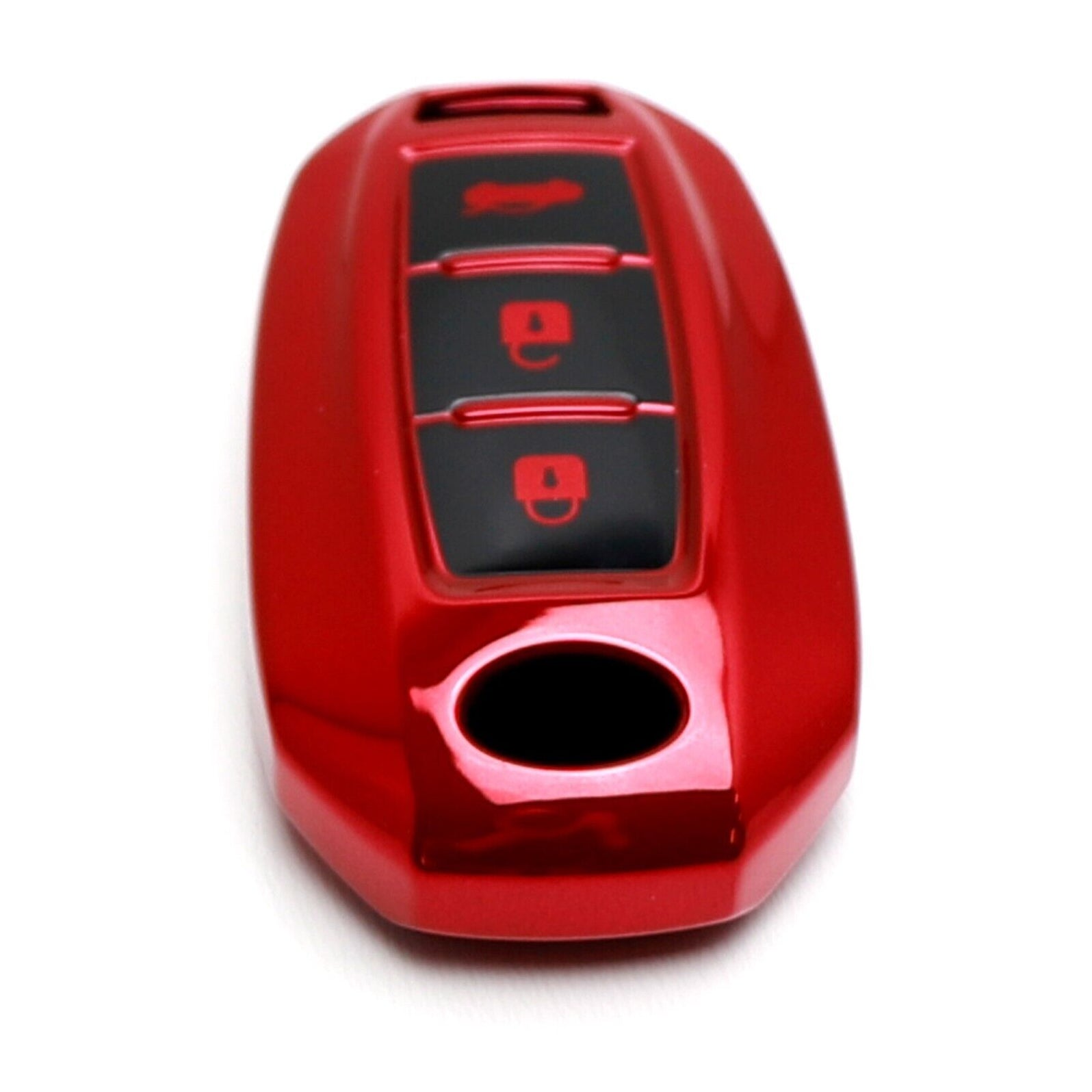 Gloss Red Full Coverage TPU Key Fob Case For Infiniti Q50 Q60 QX50 QX6 ...