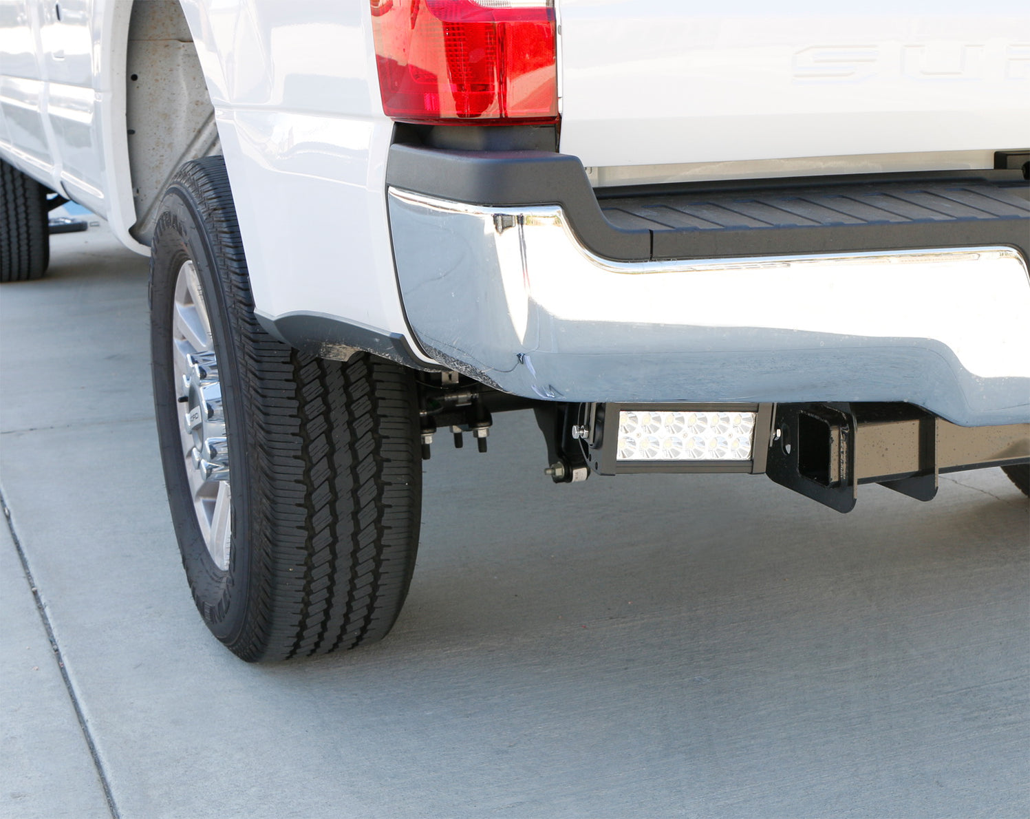 High Power LED Light Bars w/ Rear Bumper Mount Brackets For 11-up Ford ...