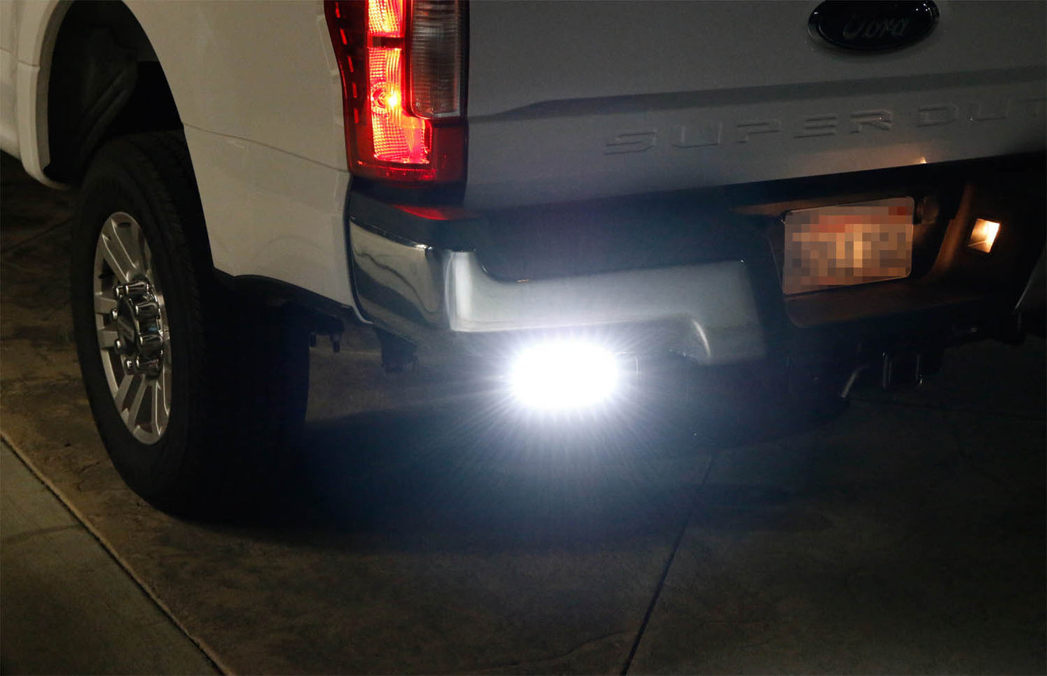 High Power LED Light Bars w/ Rear Bumper Mount Brackets For 11-up Ford ...