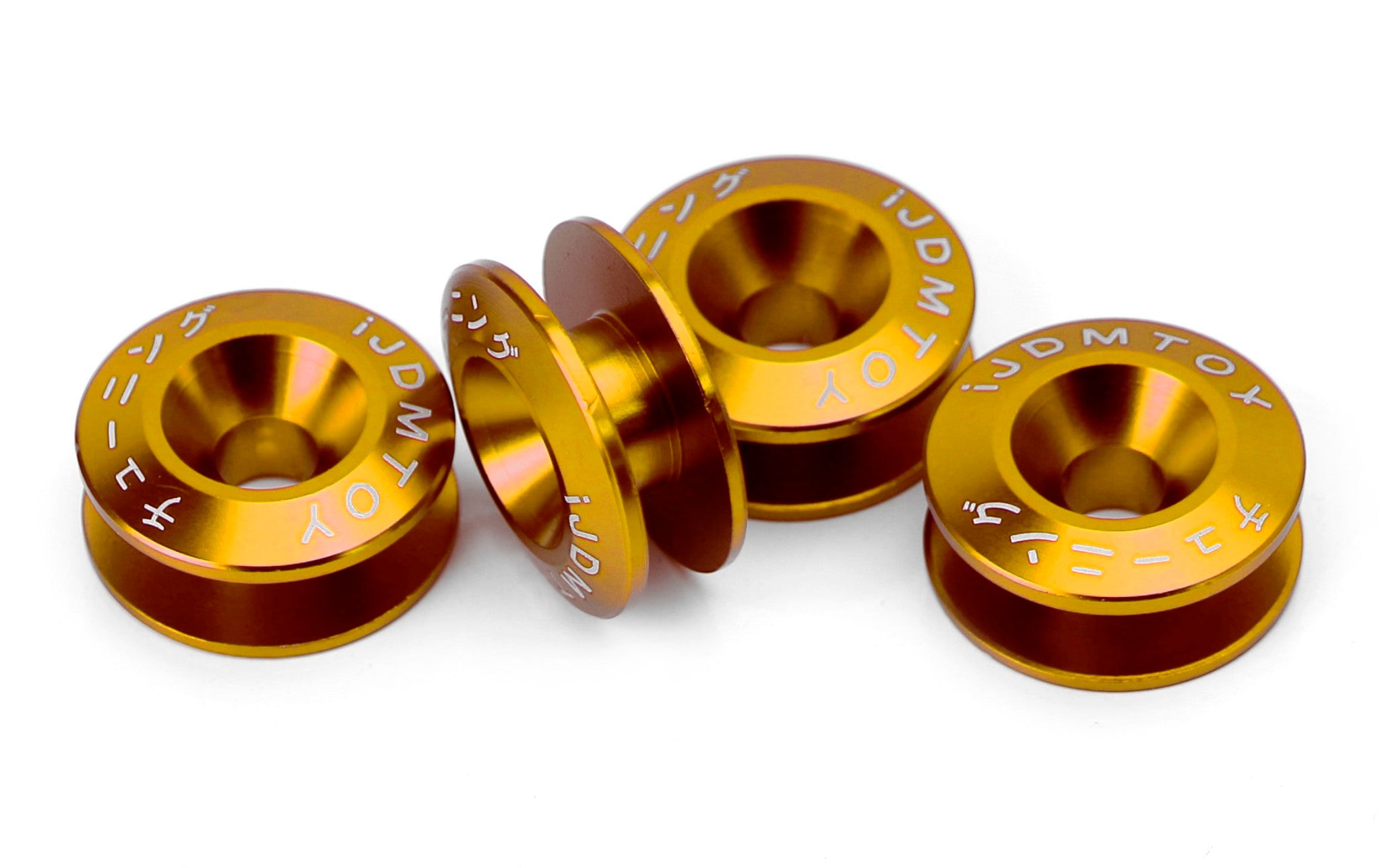 Gold JDM Quick Release Fasteners For Car Bumpers Trunk Fender Hatch Li ...