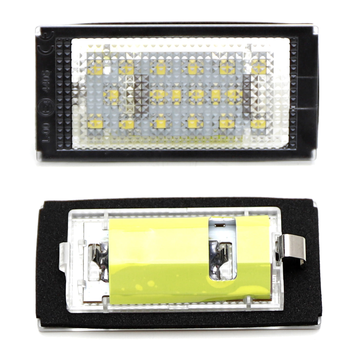 White 18-SMD LED License Plate Lamps For 98-03 BMW E46 Pre-LCI 325Ci 3 ...
