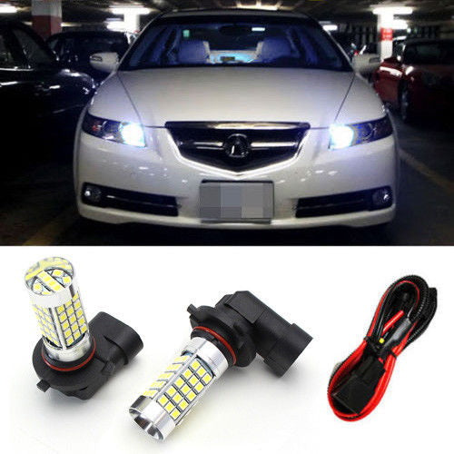 9005 LED Bulbs w/ Special Decoder For Acura TL High Beam Daytime Runni ...
