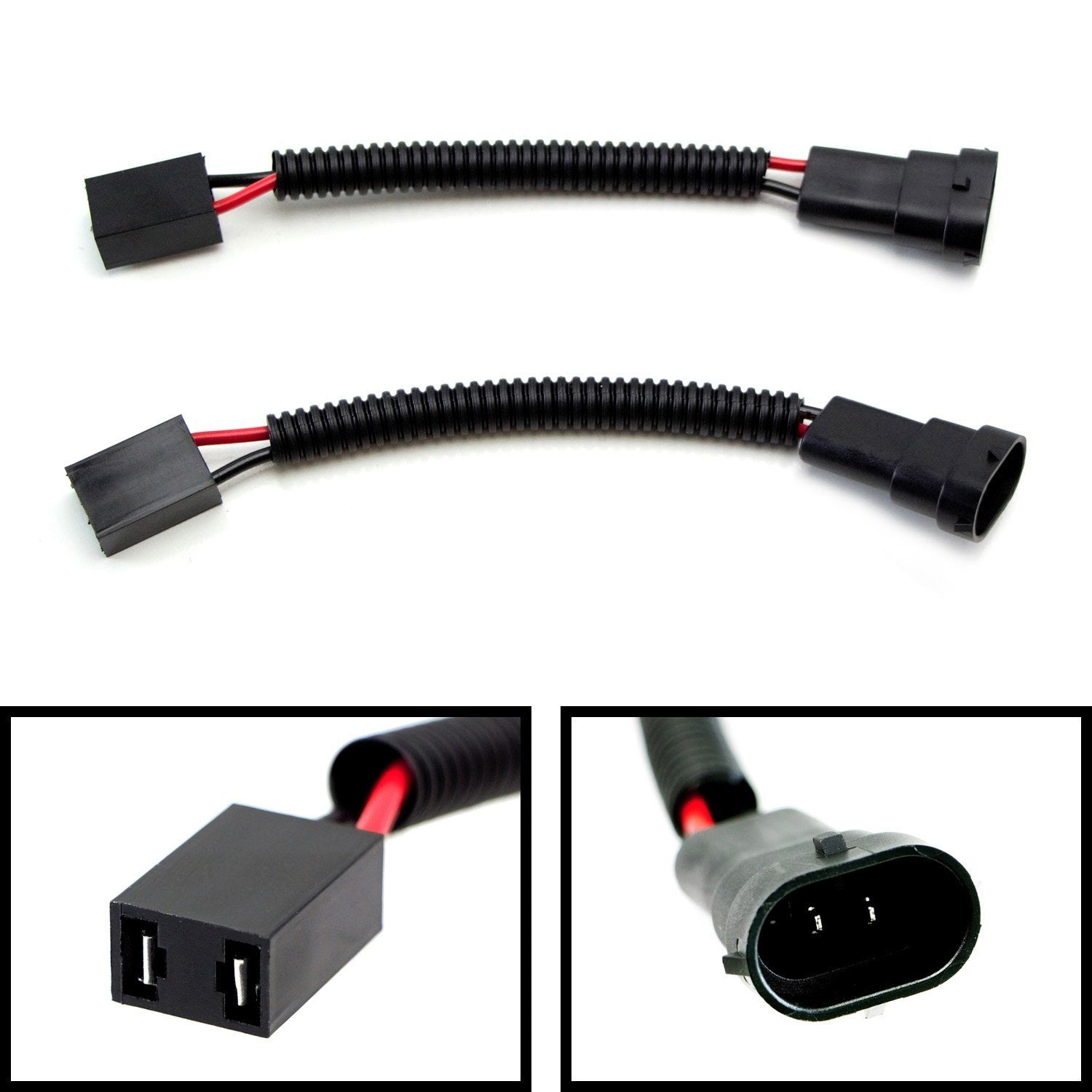 H11 To H7 Adapters Connectors Wires For Headlight Fog Lights Conversio ...