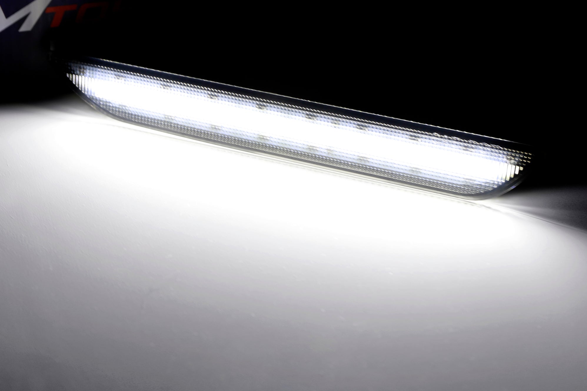 30% Dark Tinted Lens White Full LED Rear Side Markers For 2015-2023 Fo ...