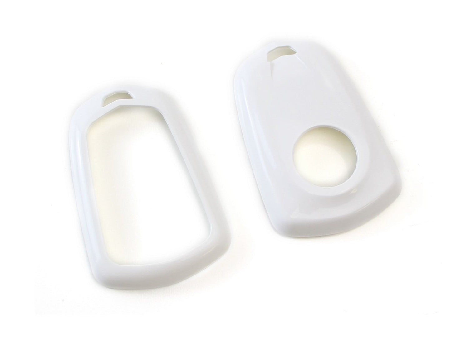 Exact Fit Glossy White Smart Key Fob Shell For 15+ Cadillac ATS CTS XT ...