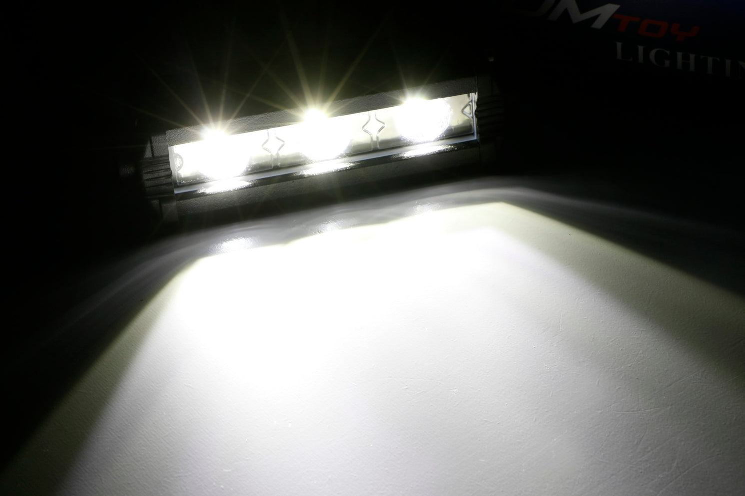 White 3-CREE LED Daytime Running Lights For Behind Grille or Lower Bum ...