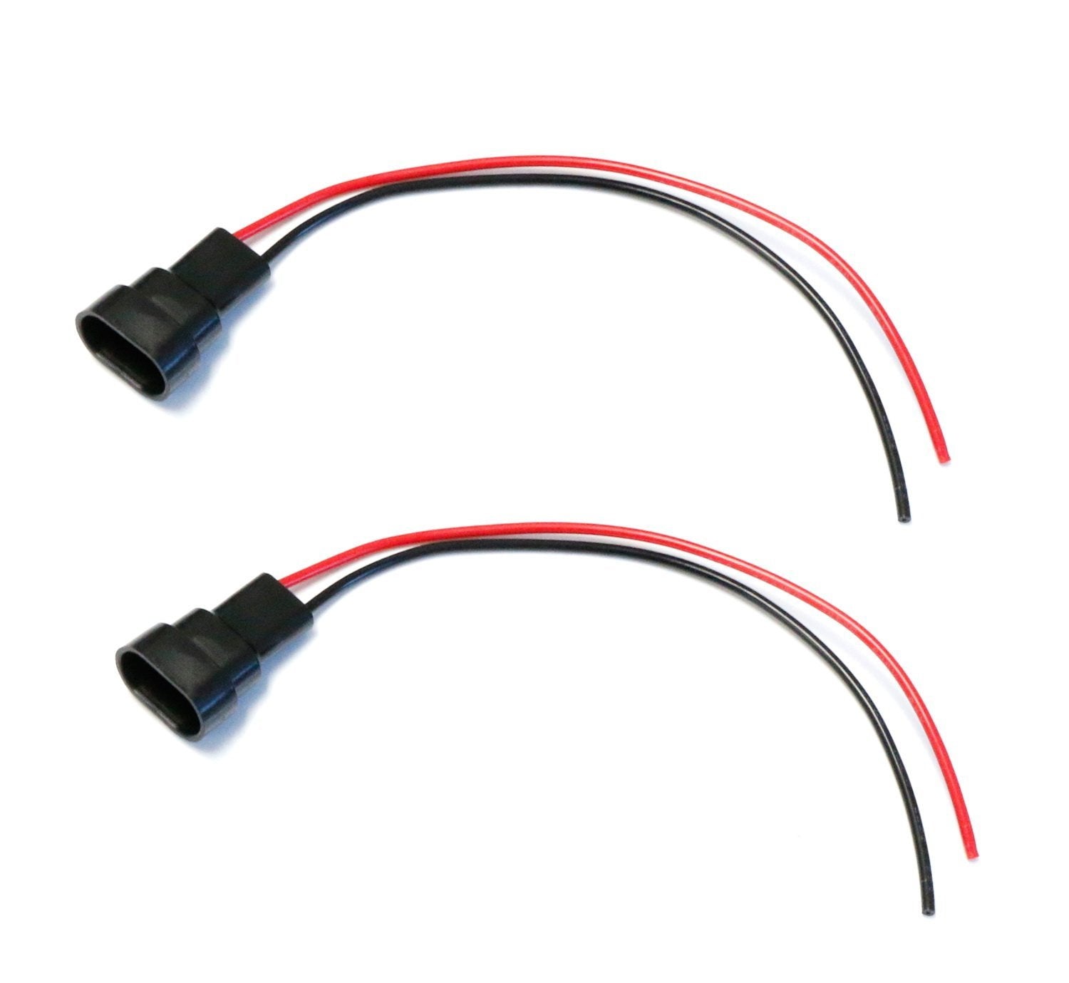 9005/9006/H10 Male Adapter Wiring Harness Sockets Wire For Headlights ...