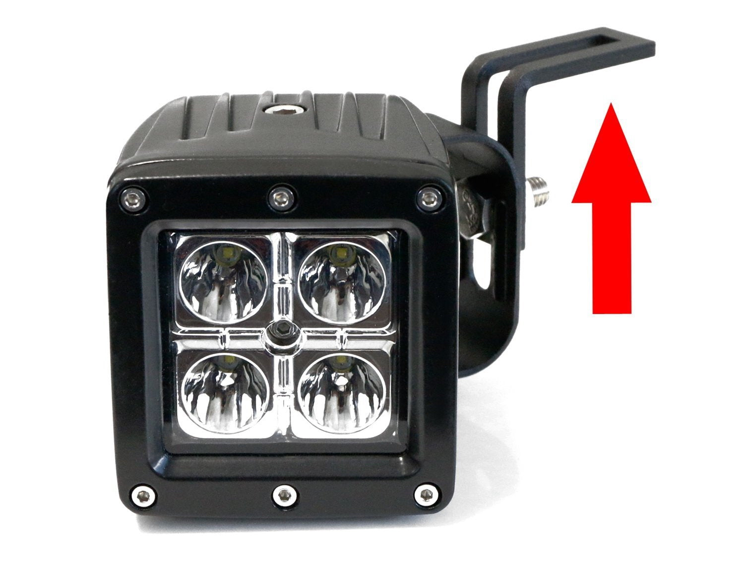 40W LED Pods w/ Rear Bumper Foot Step Bracket Wiring For 15-up Silvera ...