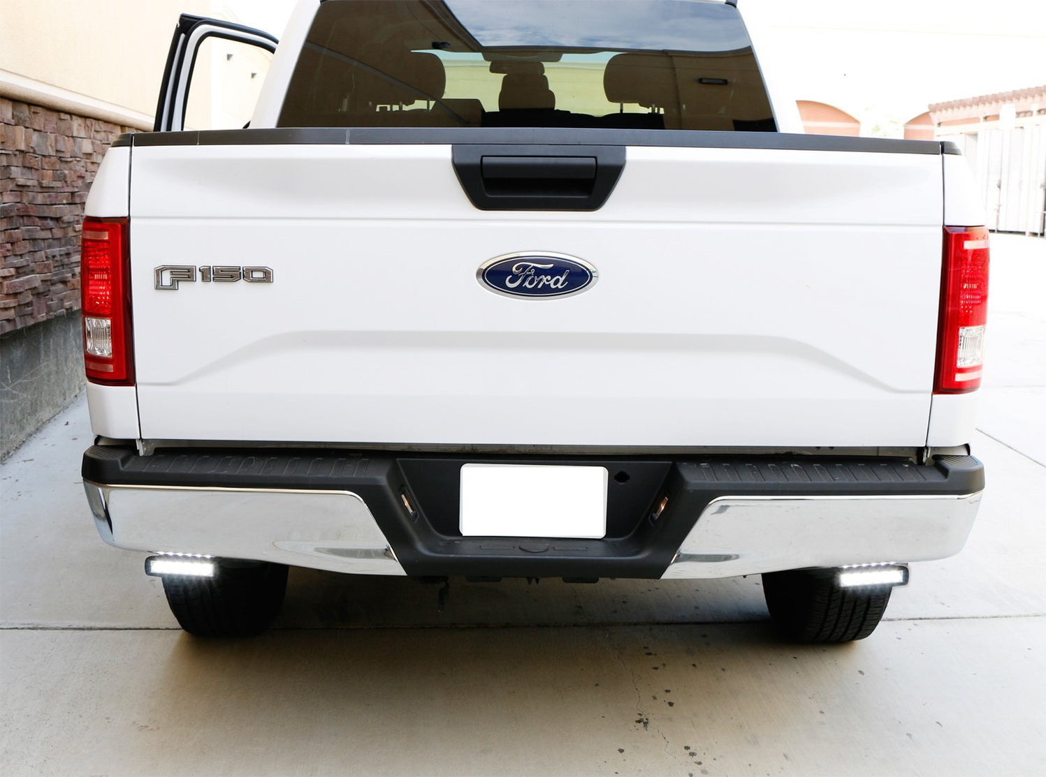 18W LED Backup Reverse Light Bars w/ Mounting Brackets For 2015-2020 F ...