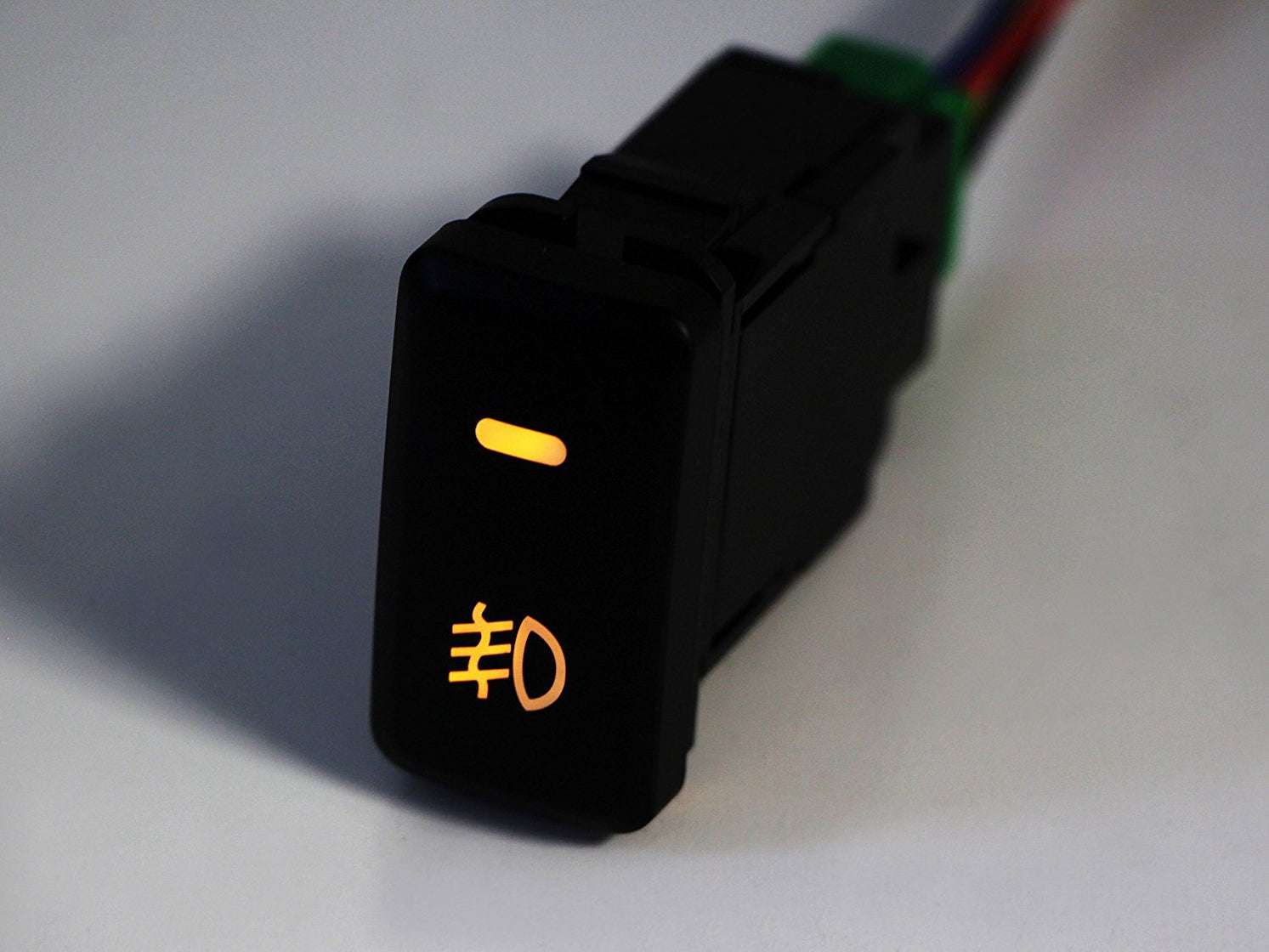Factory Style 4-Pole 12V Push Button Switch with LED Background Indica ...